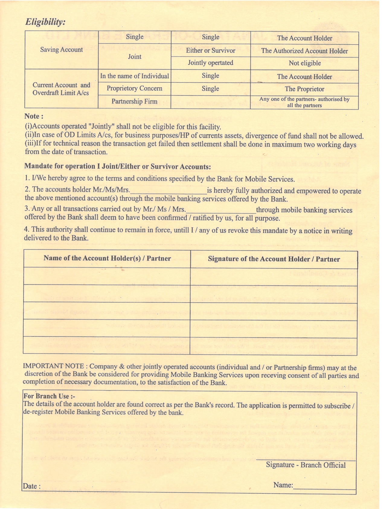 The Janata Co-operative Bank Ltd.